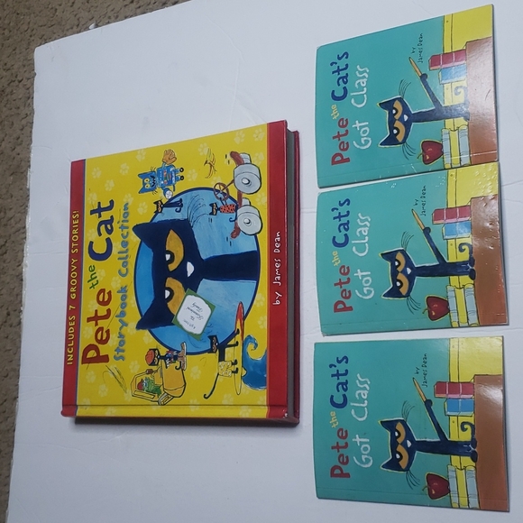 Pete The Cat | Toys | 52 Pete The Cat Storybook Collection And 3 Mini ...